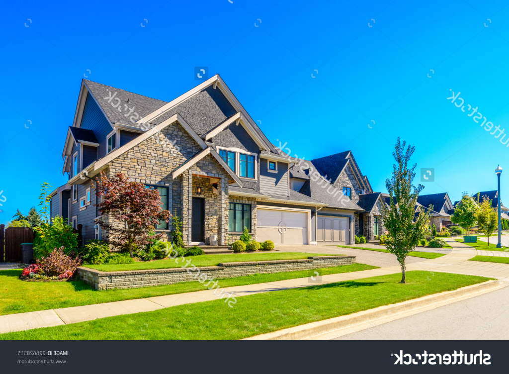 stock-photo-a-perfect-neighborhood-houses-in-suburb-at-spring-in-the ...